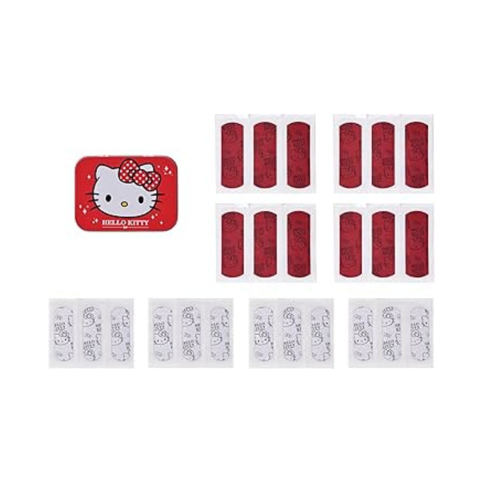 AIDS BAND KIT HELLO KITTY GLITTER - Phydra