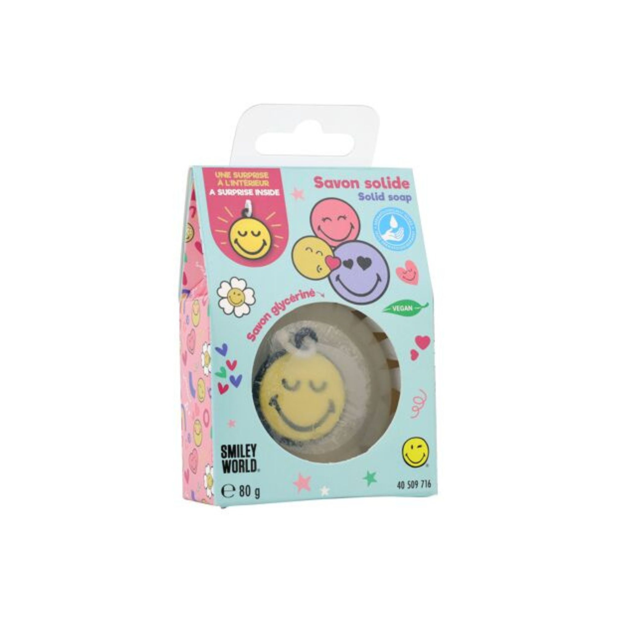 SOAP SOLID SMILEY + TOY - Phydra