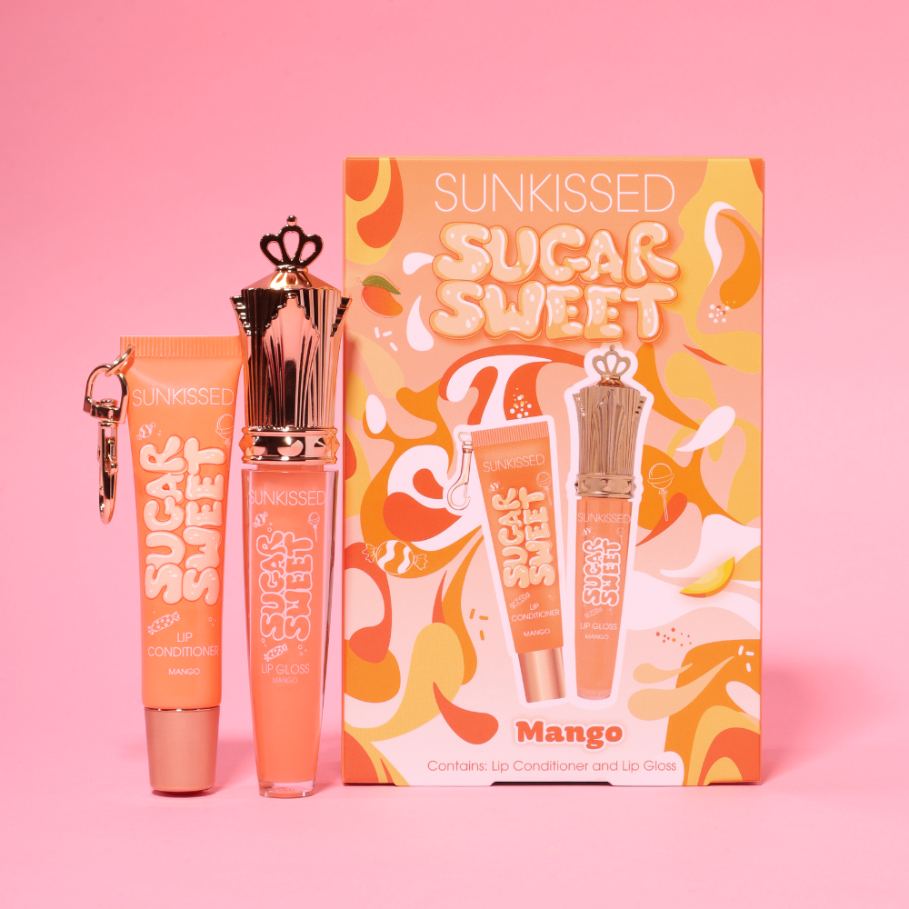 Sunkissed - Lip Duo Set Sugar Sweet Mango - Phydra