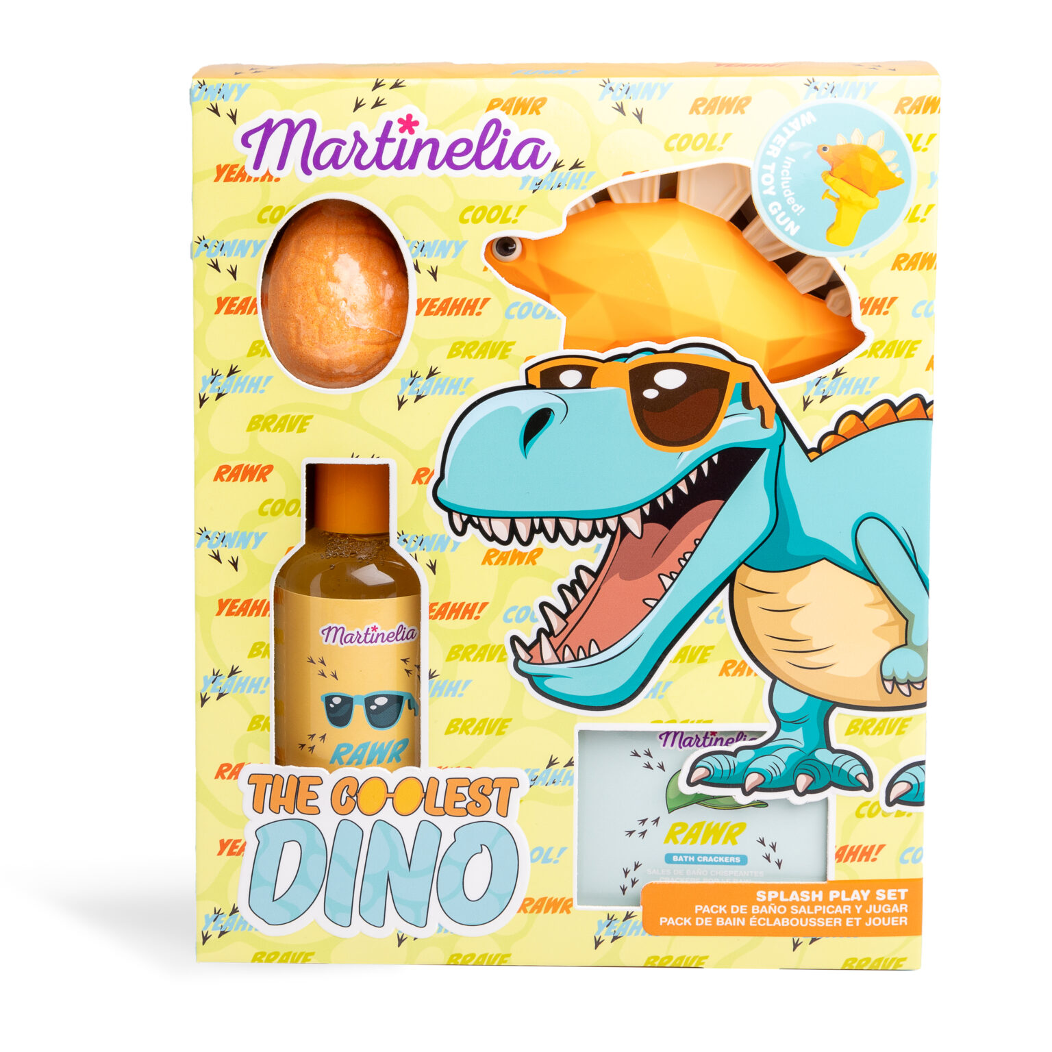 Martinelia - Bath Set The Coolest Dino - Phydra